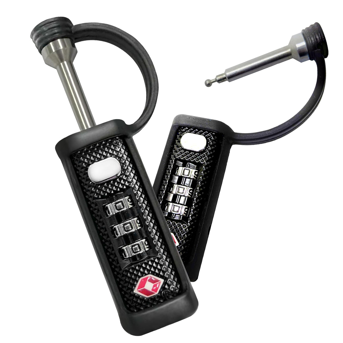 TSA Approved Tactical Gun Case Lock - Protective Rubber Sleeve & Cut-R ...