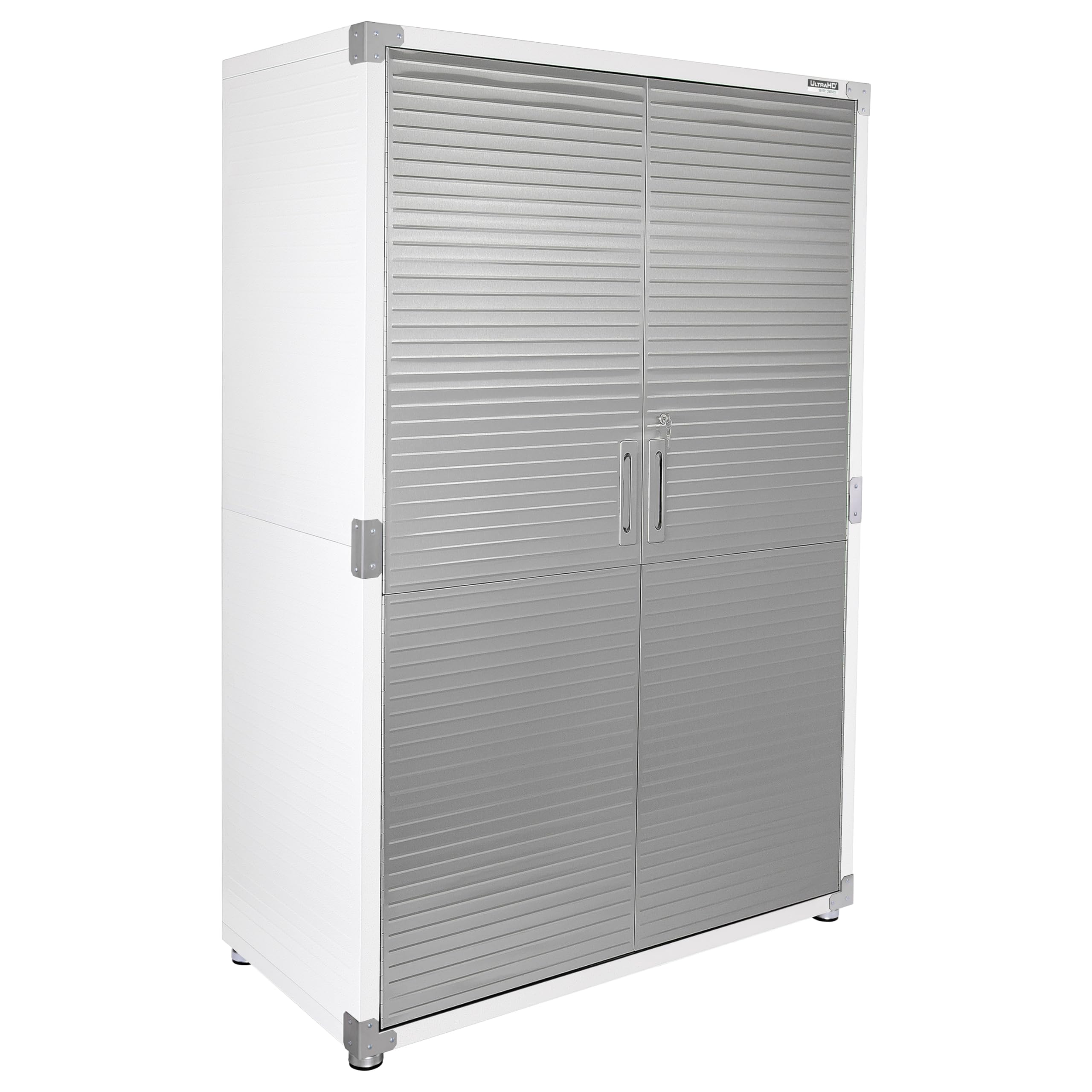 Seville Classics UltraHD Solid Steel Lockable Metal Storage Cabinet ...