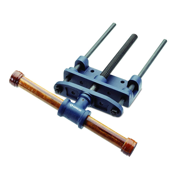 Groz 7-inch Woodworking Front Vise | Cast Iron Body and Socket | Quali ...