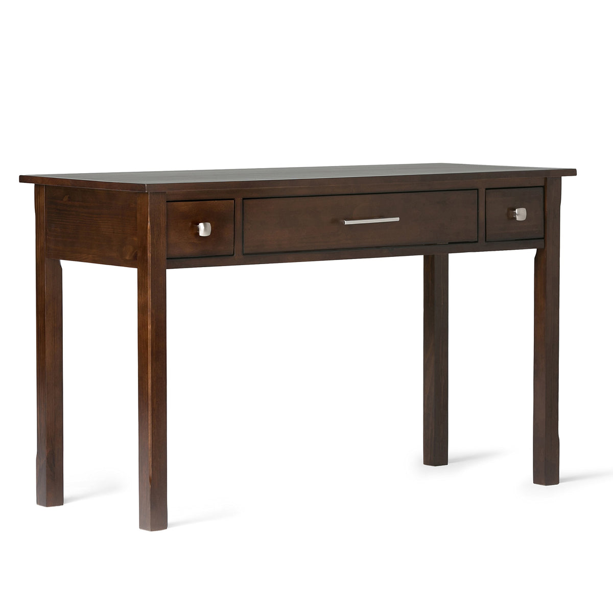 SIMPLIHOME Avalon SOLID WOOD Contemporary 47 Inch Wide Writing Office ...