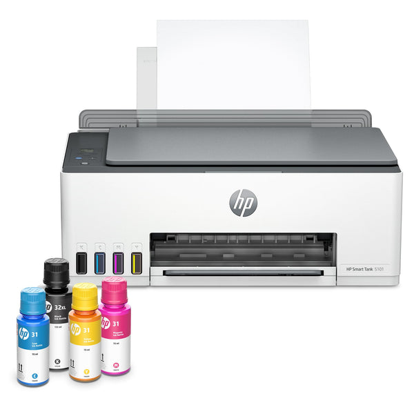 HP Smart Tank 5101 Wireless All-in-One Ink Tank Printer with 2 years o ...