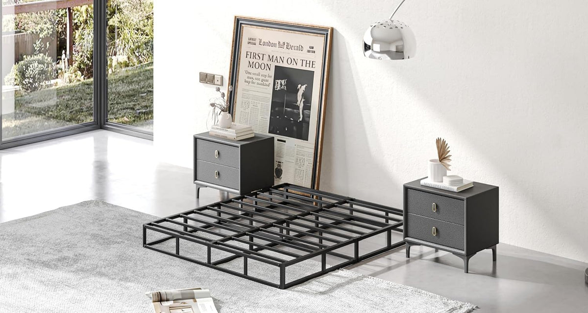 JWIFSEF Full-Size-Box-Spring，Full Box Spring 5 inch,Easy Assembly Full ...