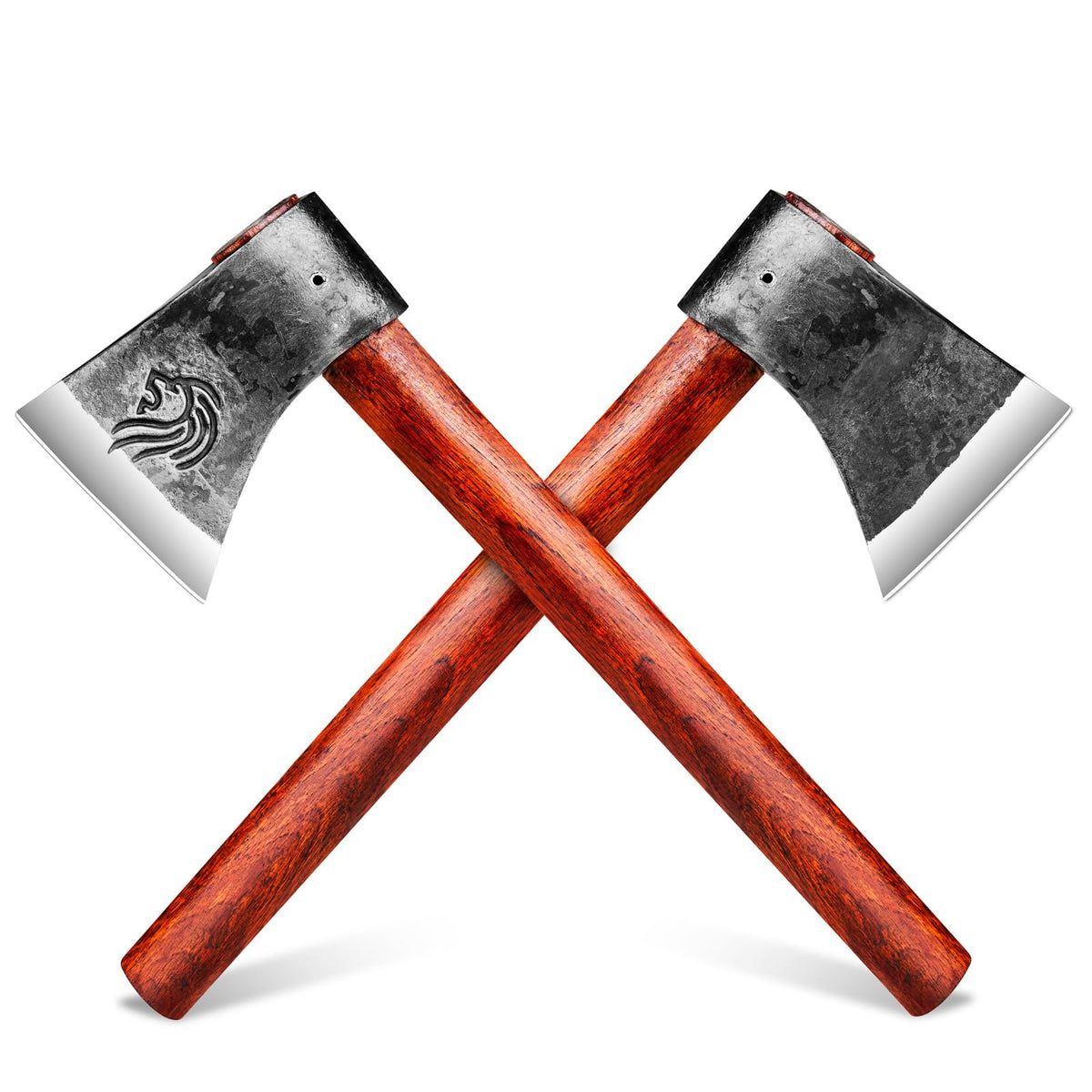 NEDFOSS Kung-Fu Throwing Axe Set, 2 Pack of 16 Inches Throwing Hatchet ...