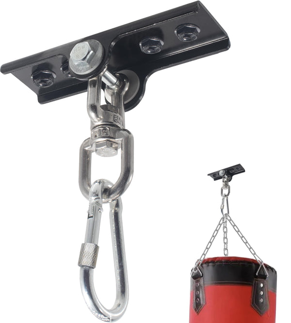 Upgraded 360° Swivel Heavy Bag Mount for Punching Bag Hanger. Heavy Ba ...