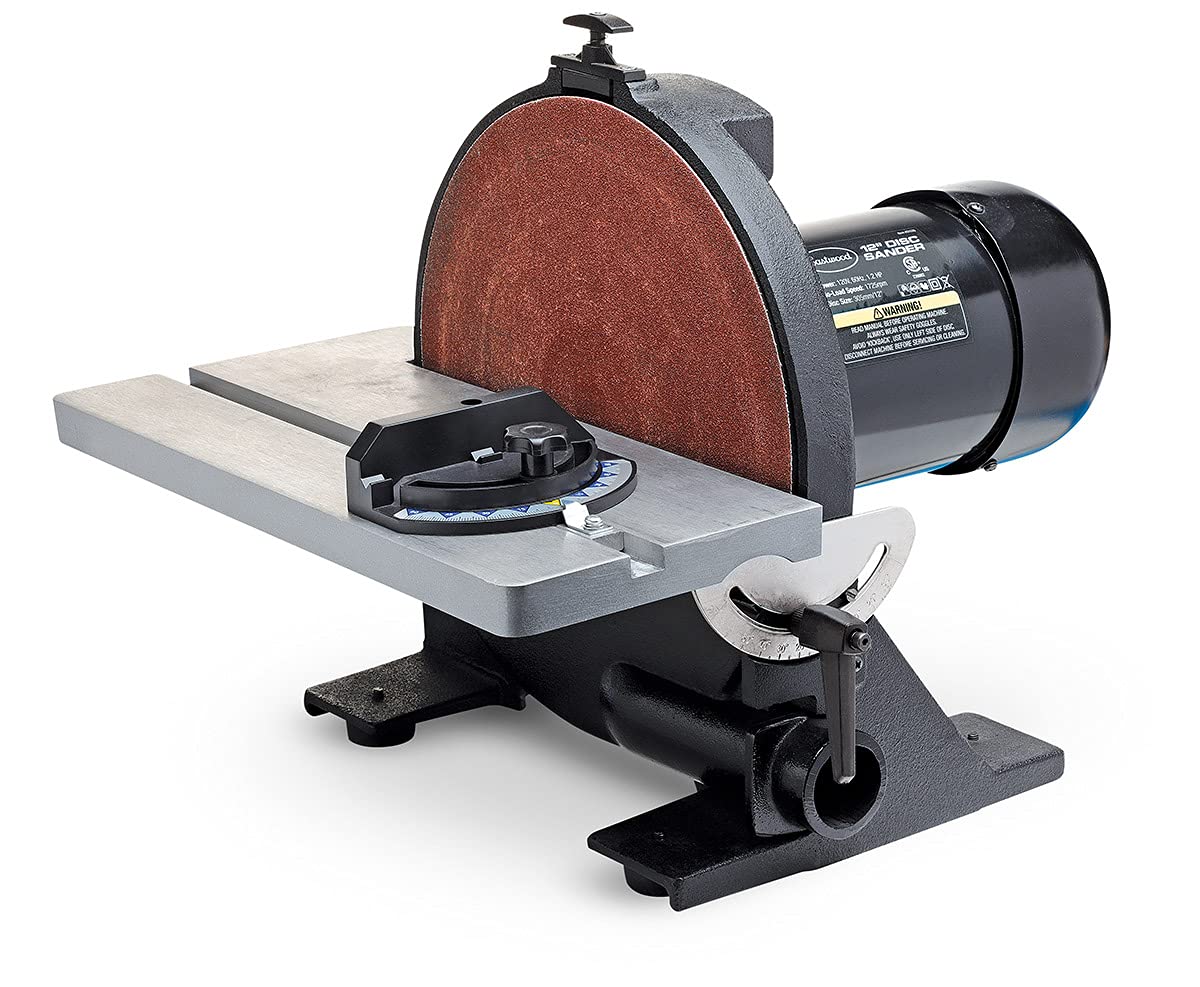 Eastwood Disc Sander | Powerful 1.25HP 12" Disc Sander Tool | Heavy ...