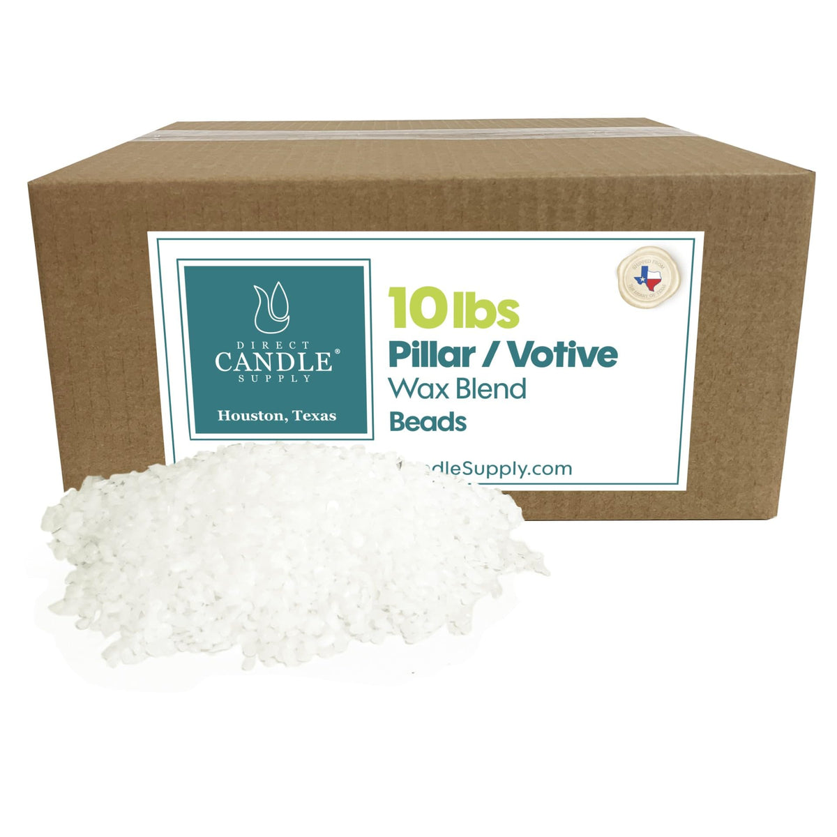 Direct Candle Supply - High Melt Paraffin Blend - Wax Beads Ideal for ...