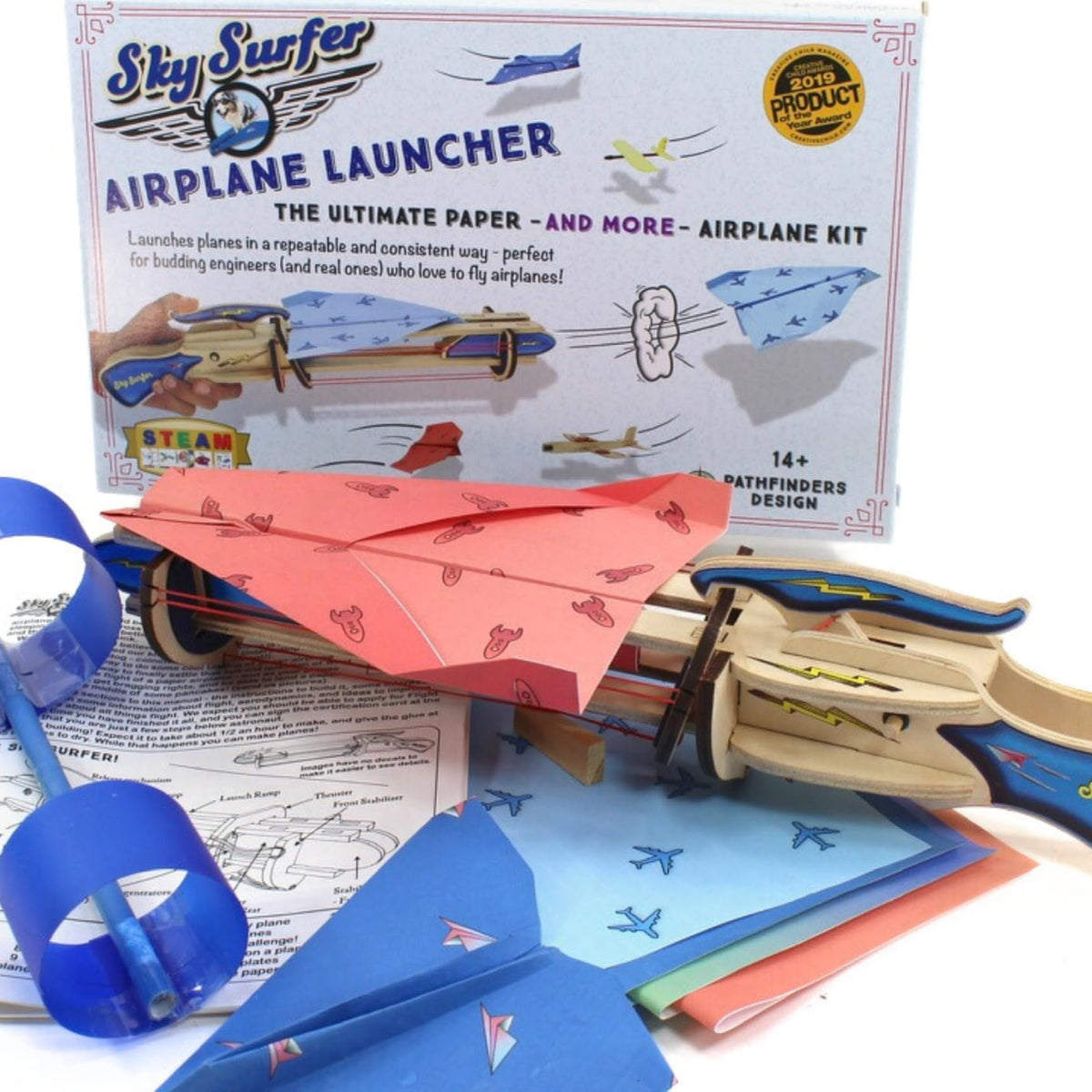 PATHFINDERS STEM Kit – Paper Airplane Launcher | Science Kits for Kids ...