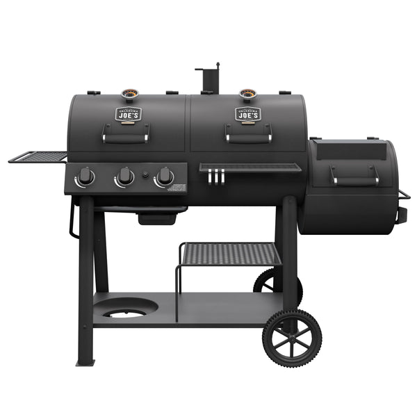 OKLAHOMA JOE'S® Canyon™ Charcoal and Propane Gas Combination Smoker an ...