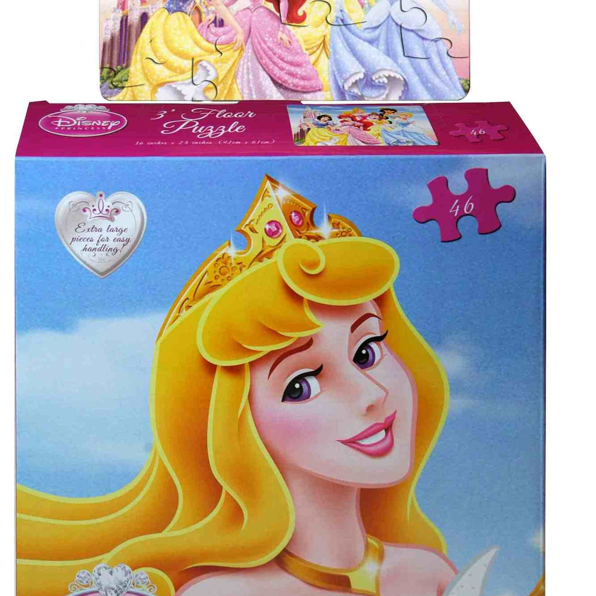 Disney Princess 46 Piece 3 Foot Floor Puzzle Assorted Styles ...