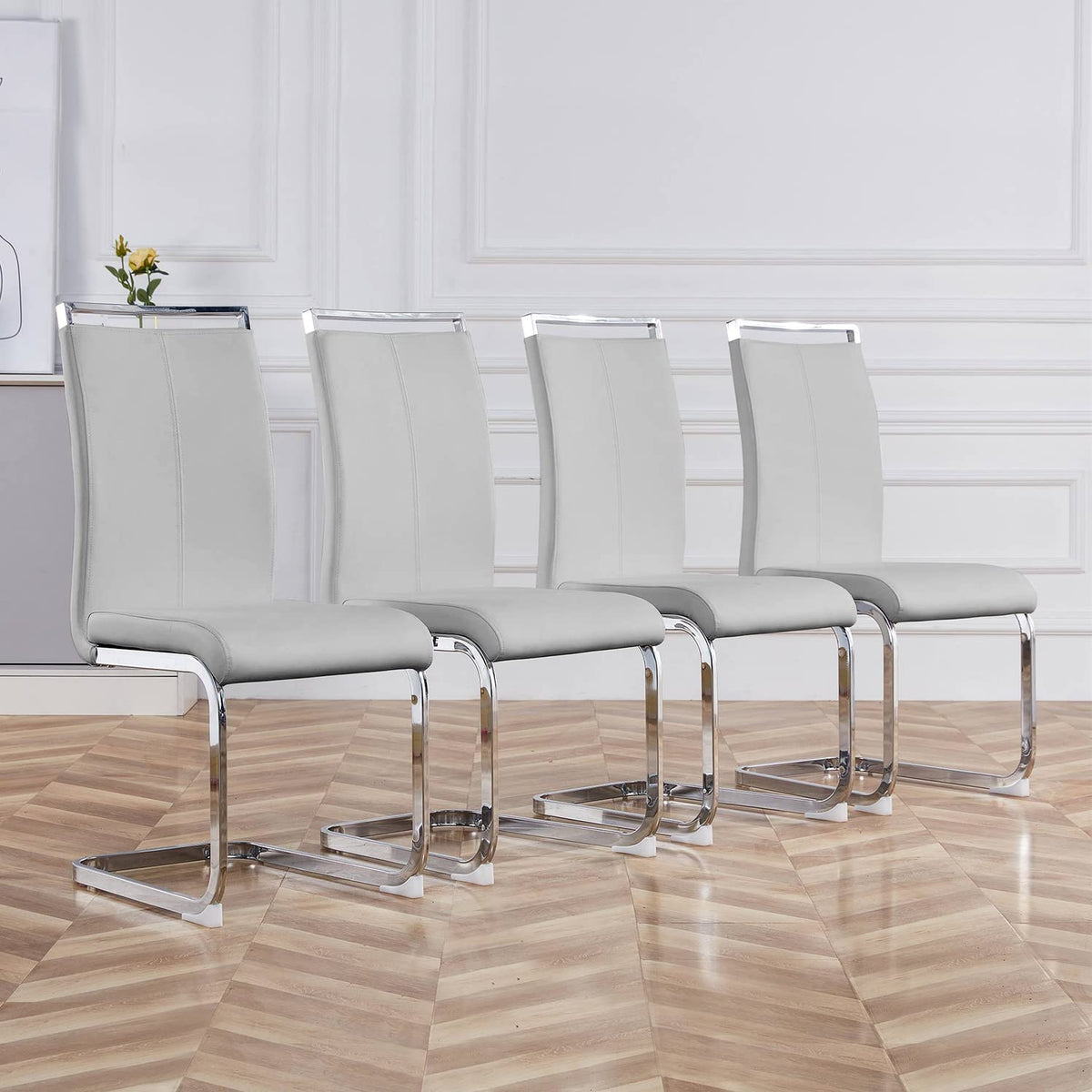 Baysitone Modern Dining Chairs Set of 4, Side Room Chairs, Kitchen wit ...
