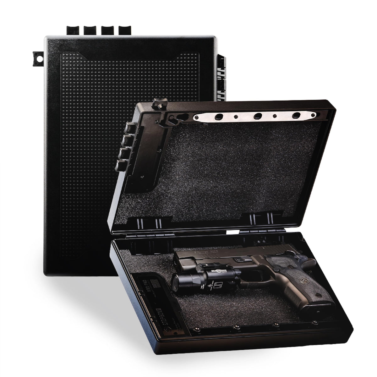 STOPBOX Gun Safe Alternative - Tactical Handgun Storage, Instant Acces ...
