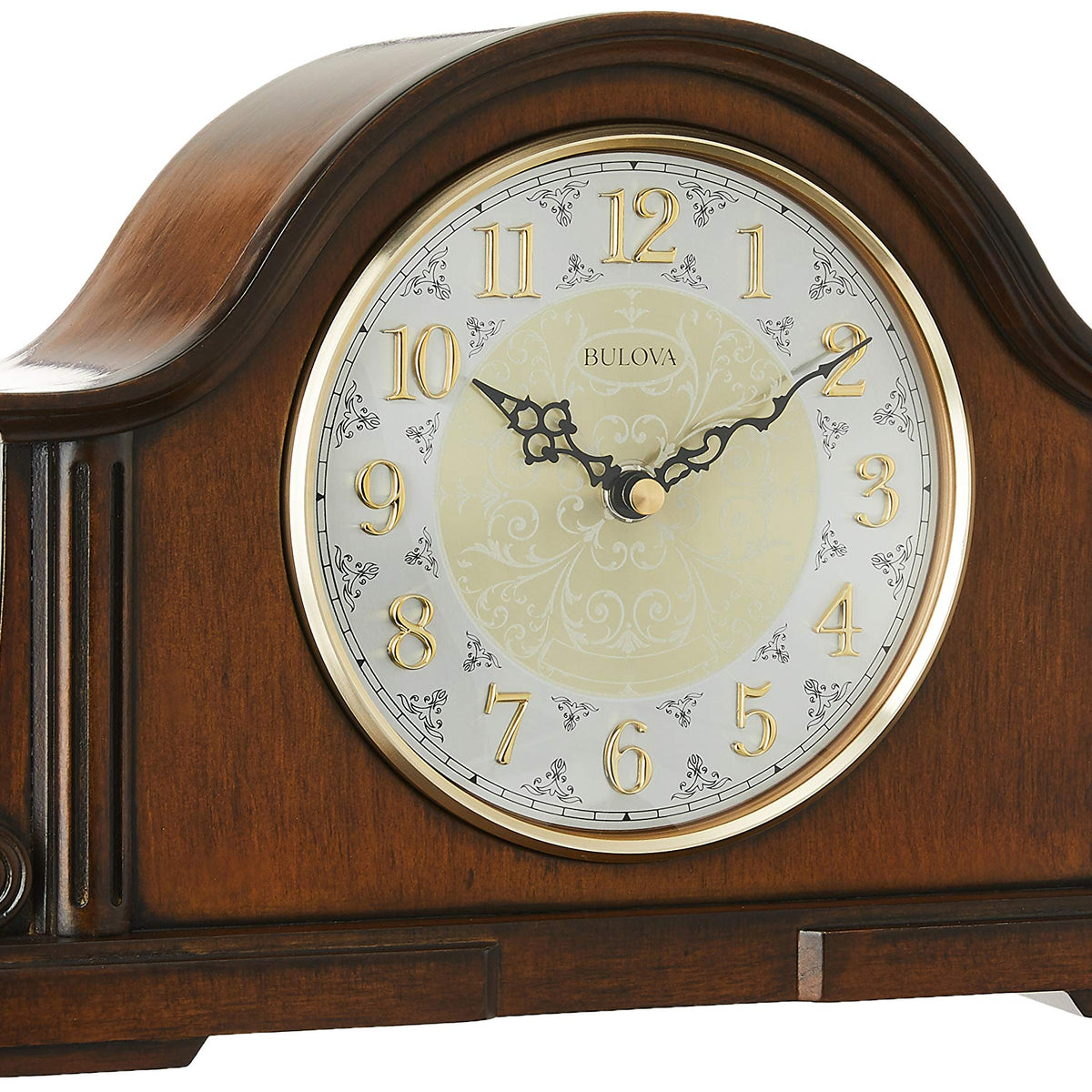 Bulova B1975 Chadbourne Old World Clock, Walnut – WoodArtSupply