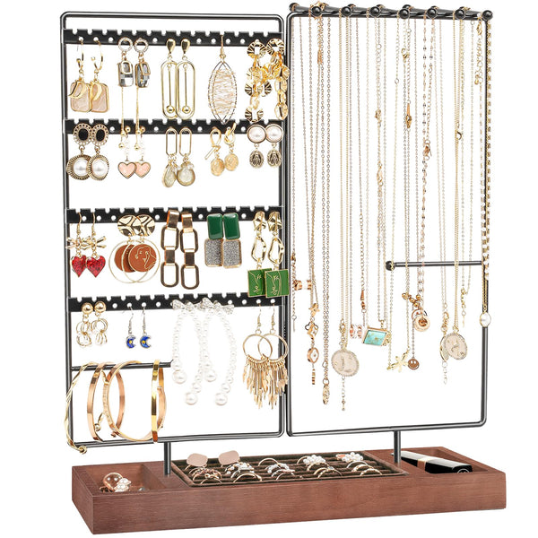 ProCase Jewelry Organizer Stand Earring Holder Organizer, 6 Tiers Earr ...