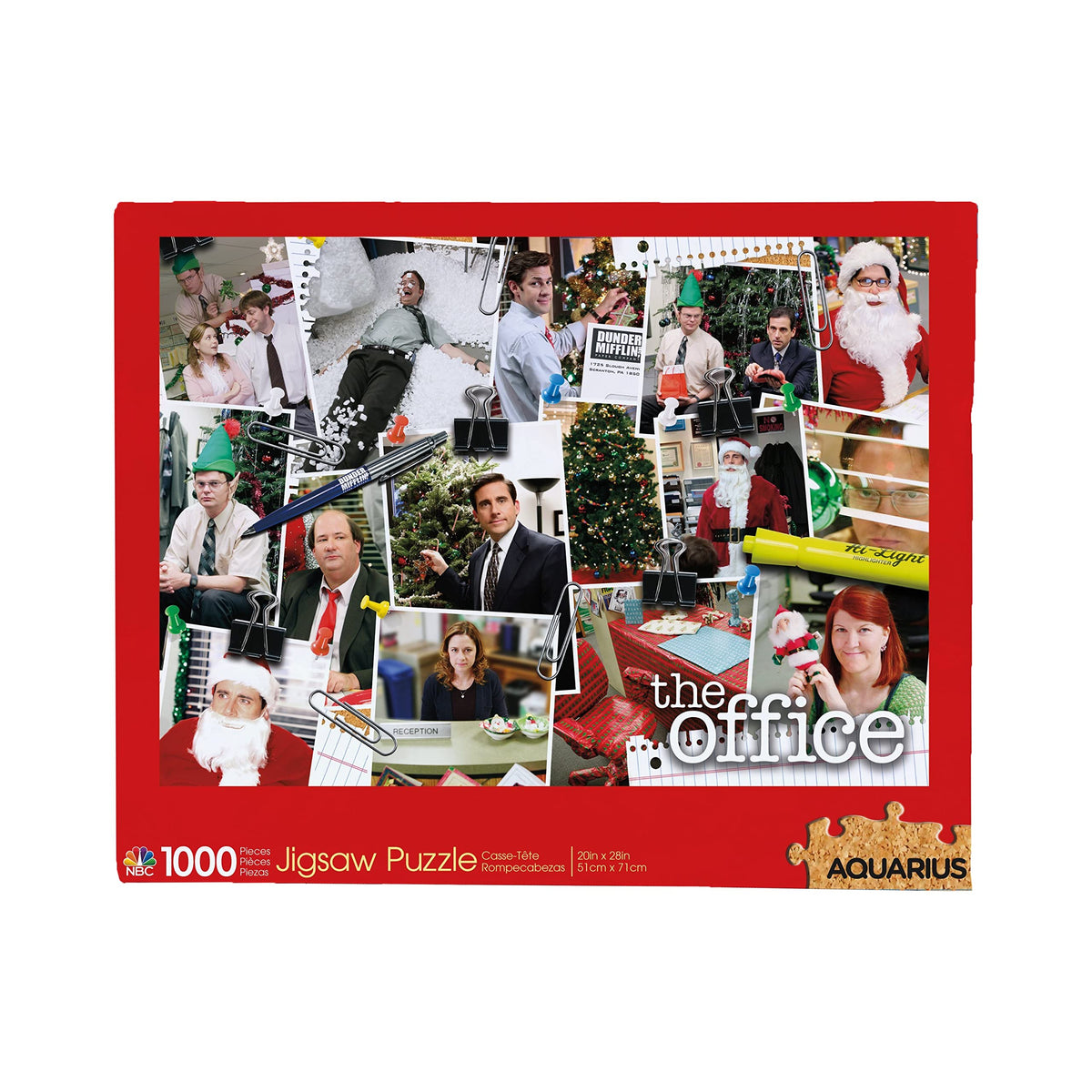 AQUARIUS The Office Puzzle (1000 Piece Jigsaw Puzzle) - Glare Free - P ...