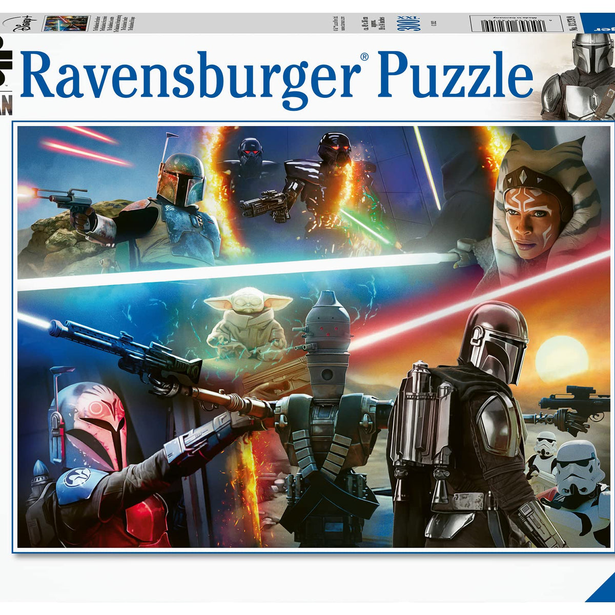Ravensburger Mandalorian Crossfire - 300 Piece XXL Jigsaw Puzzle | Des ...