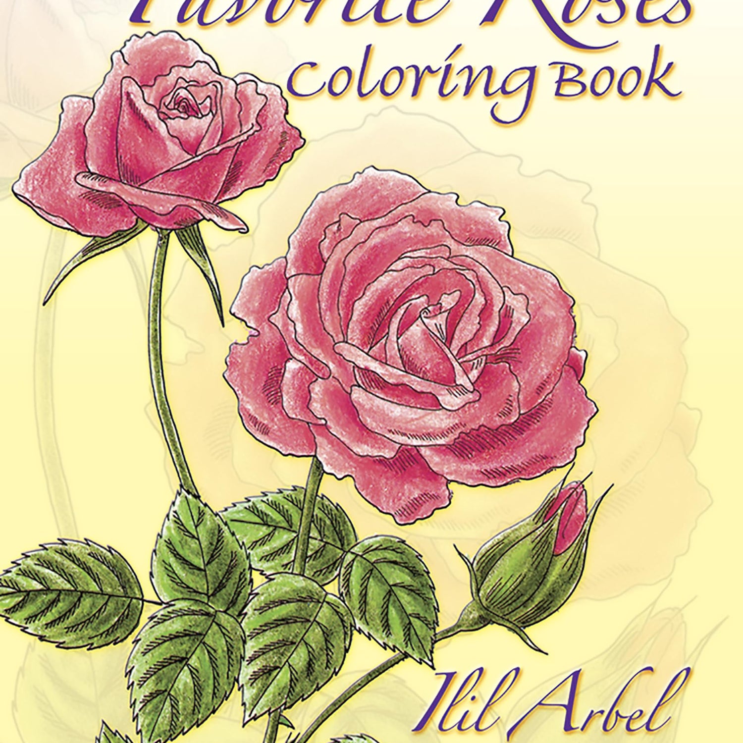 Favorite Roses Coloring Book (Dover Flower Coloring Books) – WoodArtSupply