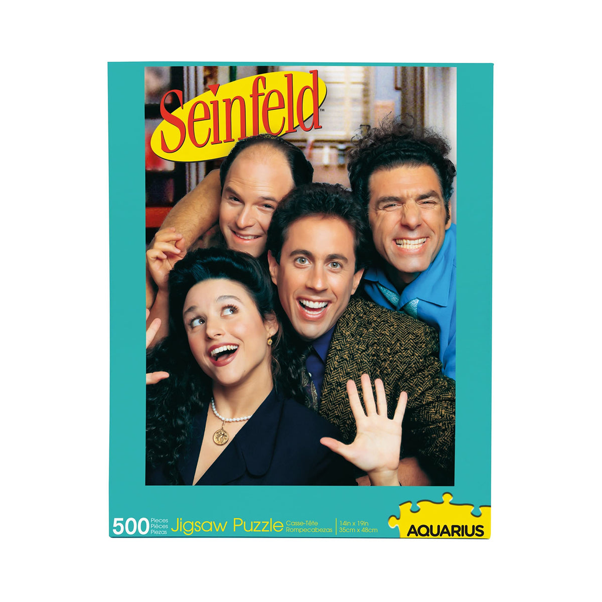 Seinfeld Cast 500 Piece Jigsaw Puzzle – WoodArtSupply