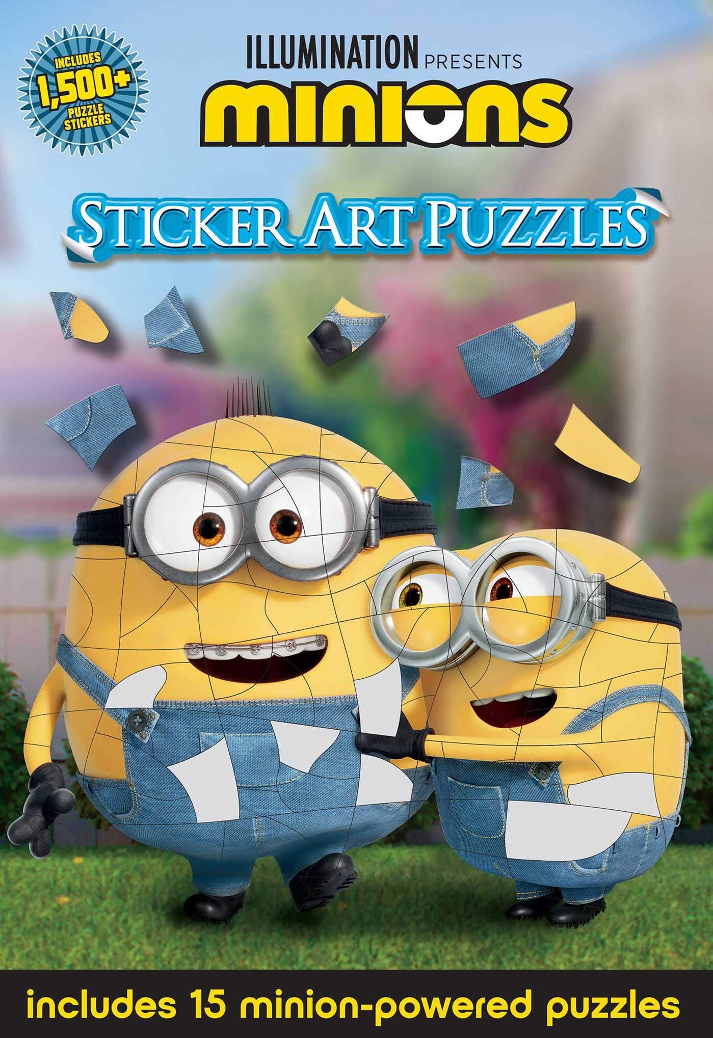 Minions: Sticker Art Puzzles – WoodArtSupply