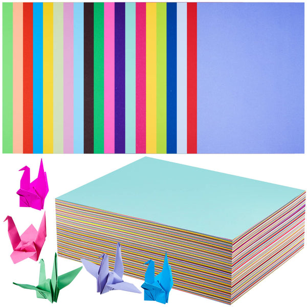 1000 Sheets Construction Paper Bulk School Supplies 9 x 12 Inches Art ...