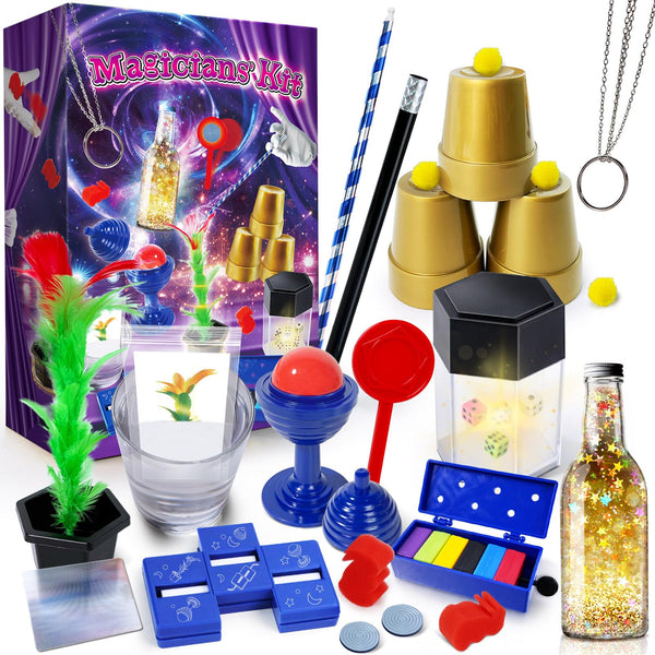 PATIFEED Kids Magic Kit, Magic Set with Instructions for Each Trick to ...
