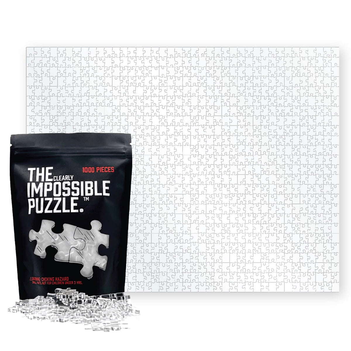 The Clearly Impossible Puzzle 100, 200, 500, 1000 Pieces Hard Puzzle f ...