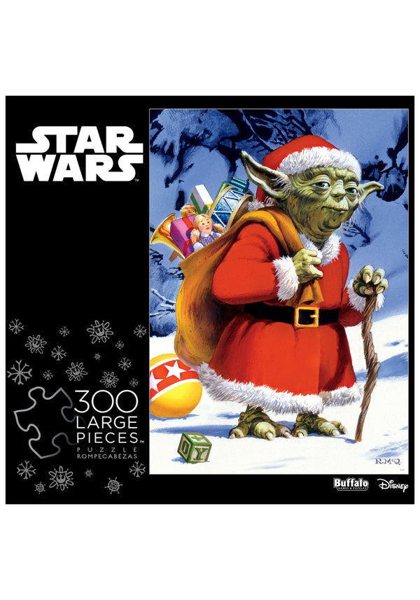Star Wars - Holiday Yoda - 300 Large Piece Jigsaw Puzzle, 168 months t ...