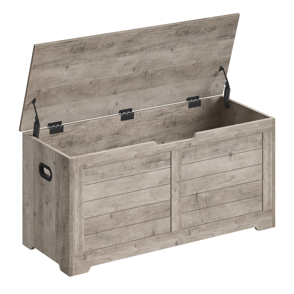 VASAGLE Storage Chest, Storage Trunk with 2 Safety Hinges, Storage Ben ...