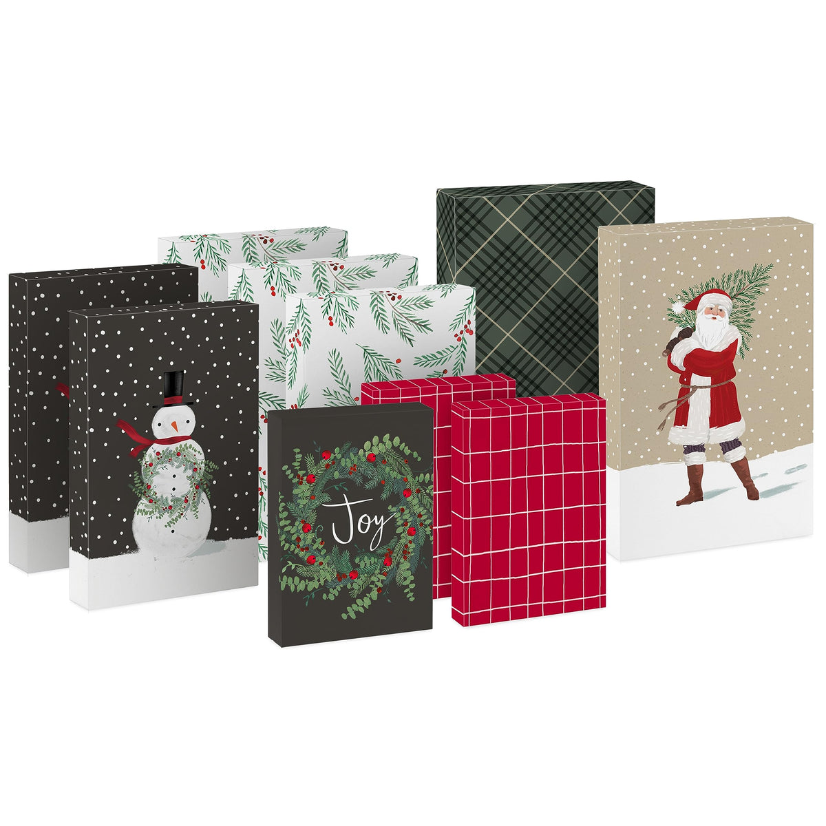 Hallmark Christmas Shirt Boxes for Presents (10 Clothes Boxes with Lid ...