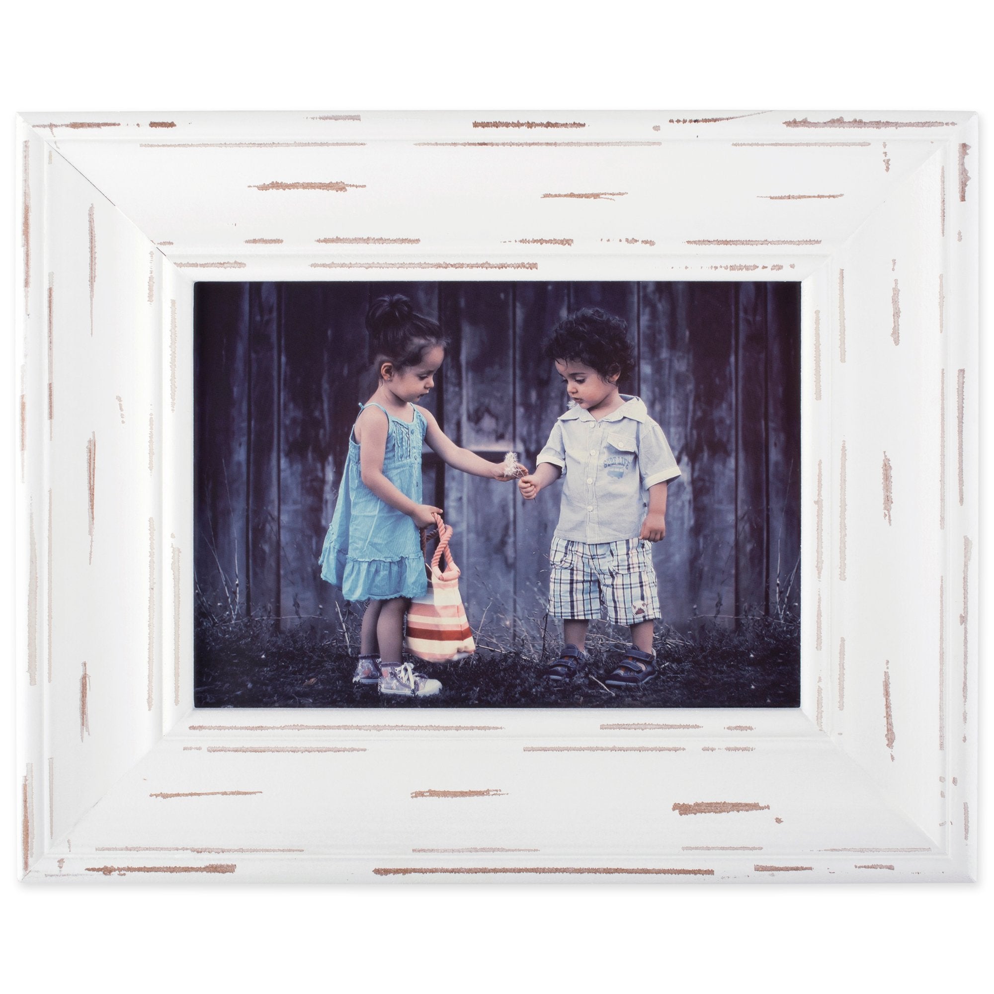 DII Distressed Wooden Picture Frame Collection Rustic Farmhouse ...