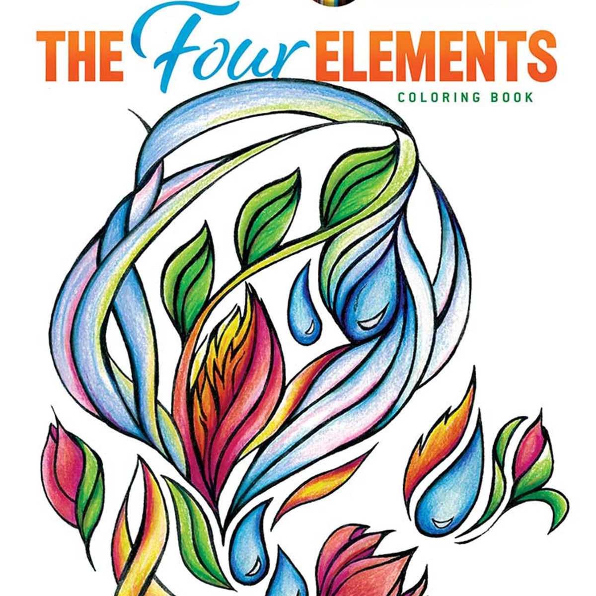 Creative Haven The Four Elements Coloring Book (Adult Coloring Books ...