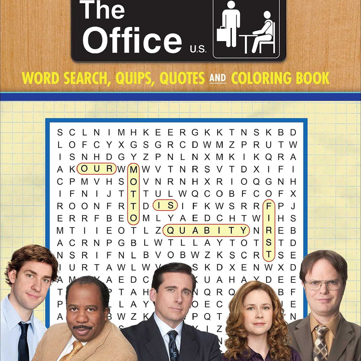 The Office Word Search, Quips, Quotes & Coloring Book (Coloring Book ...