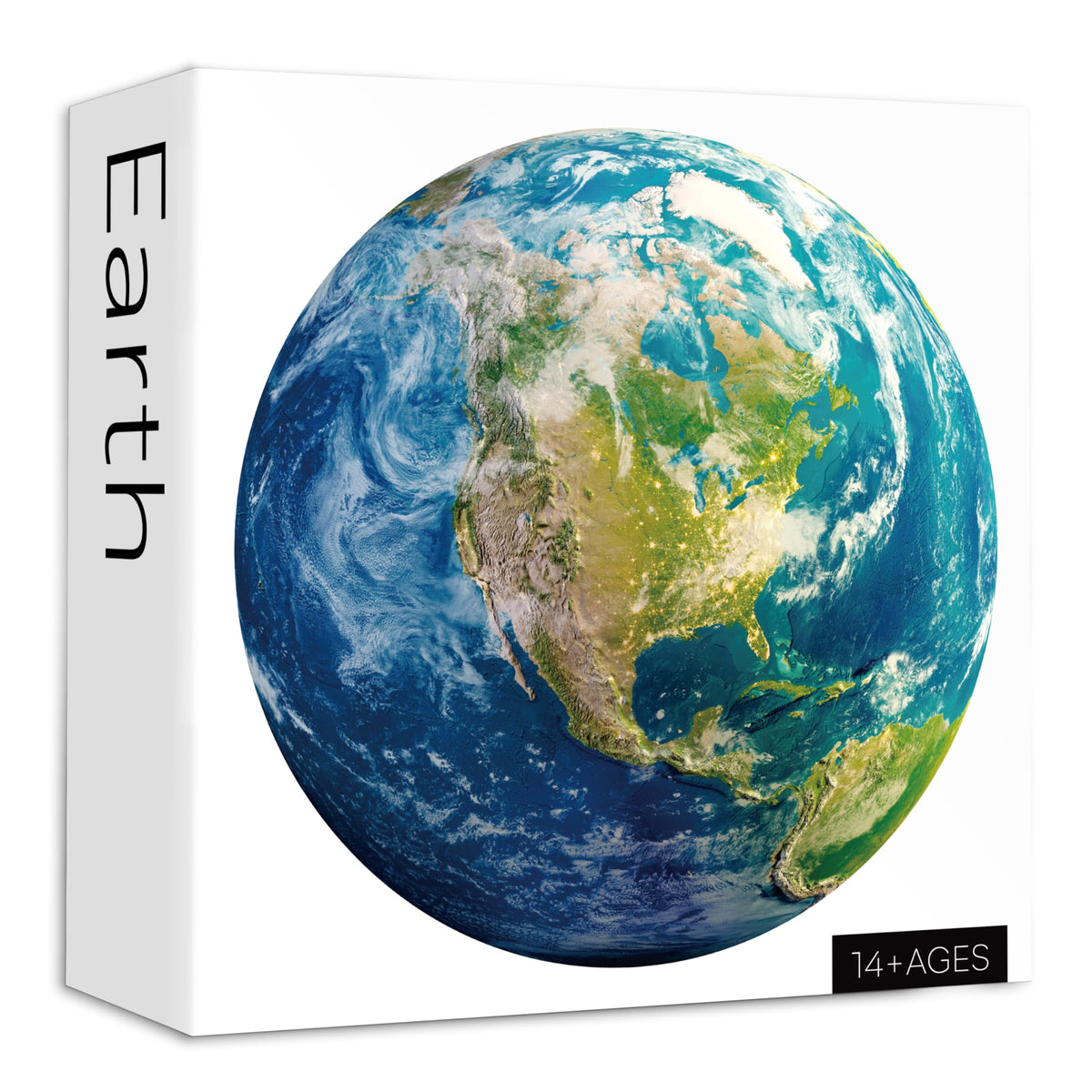 Space Earth Puzzles for Adults 1000 Pieces, Round Planet Solar System ...