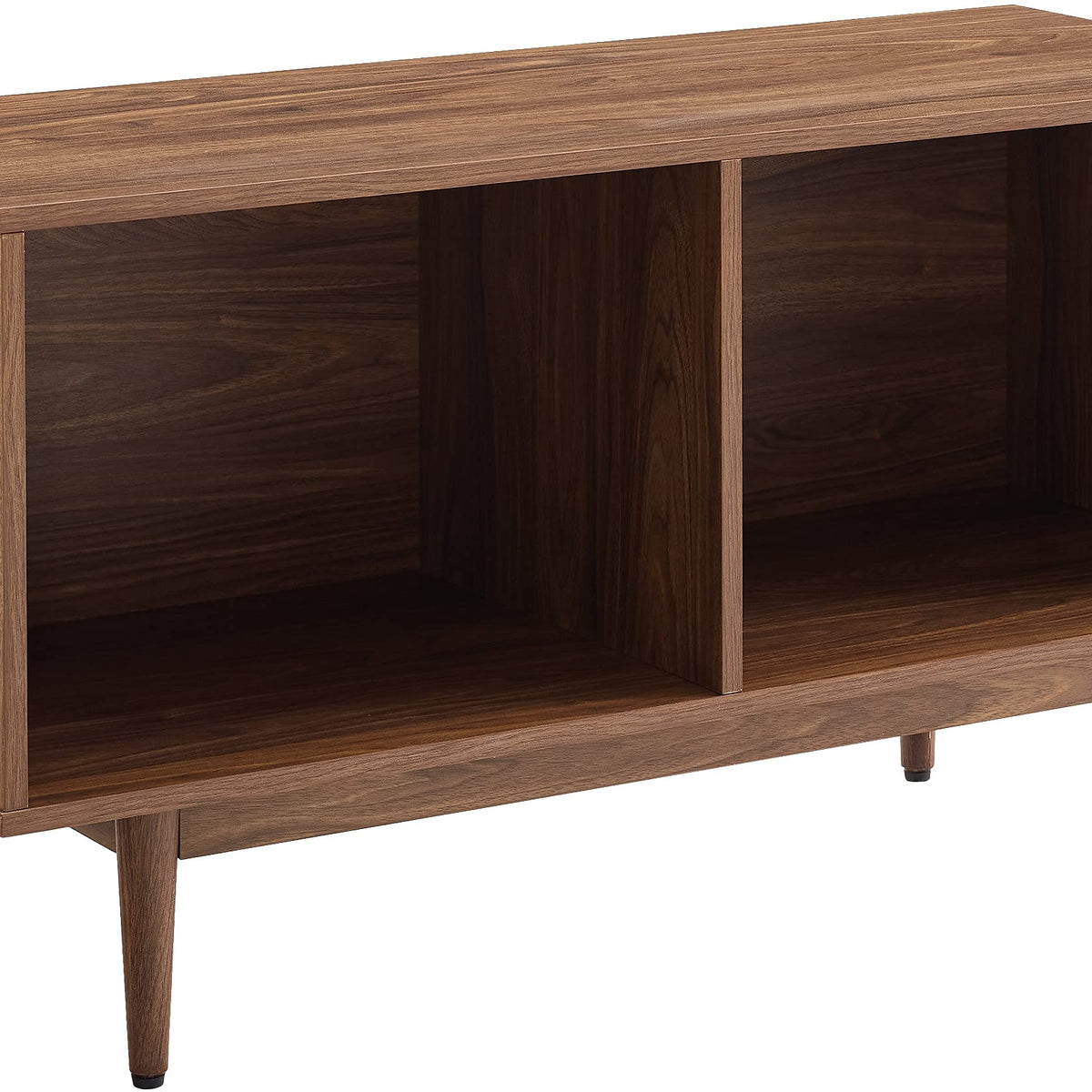 Crosley Furniture Liam Medium Vinyl Record Storage TV Stand and Entert ...