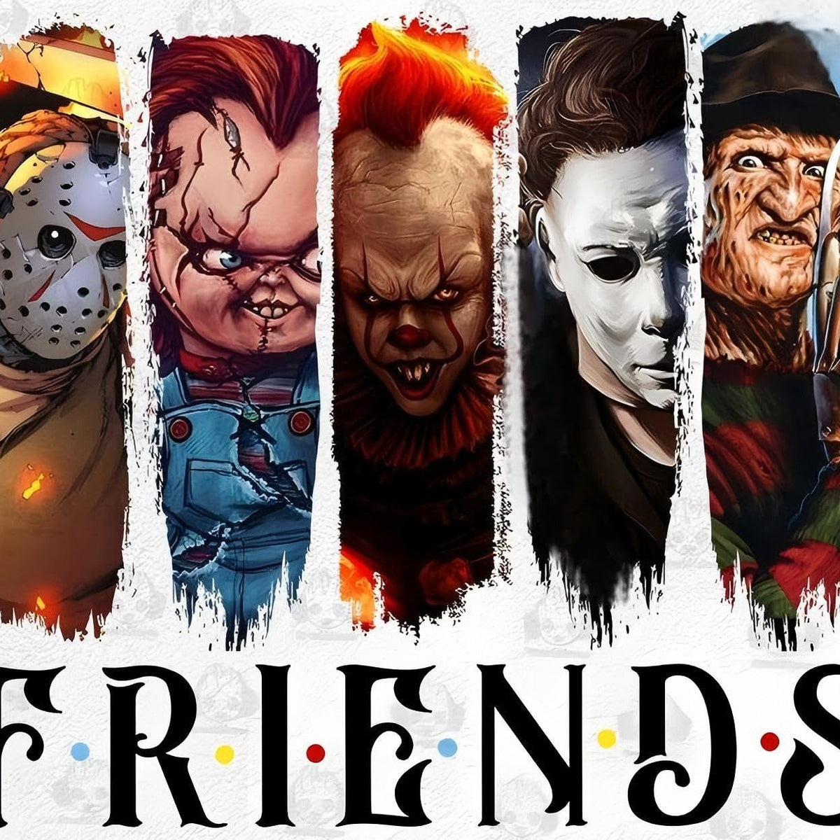 Aurellart Horror Movie Characters Diamond Painting Kit, Classic Villai ...