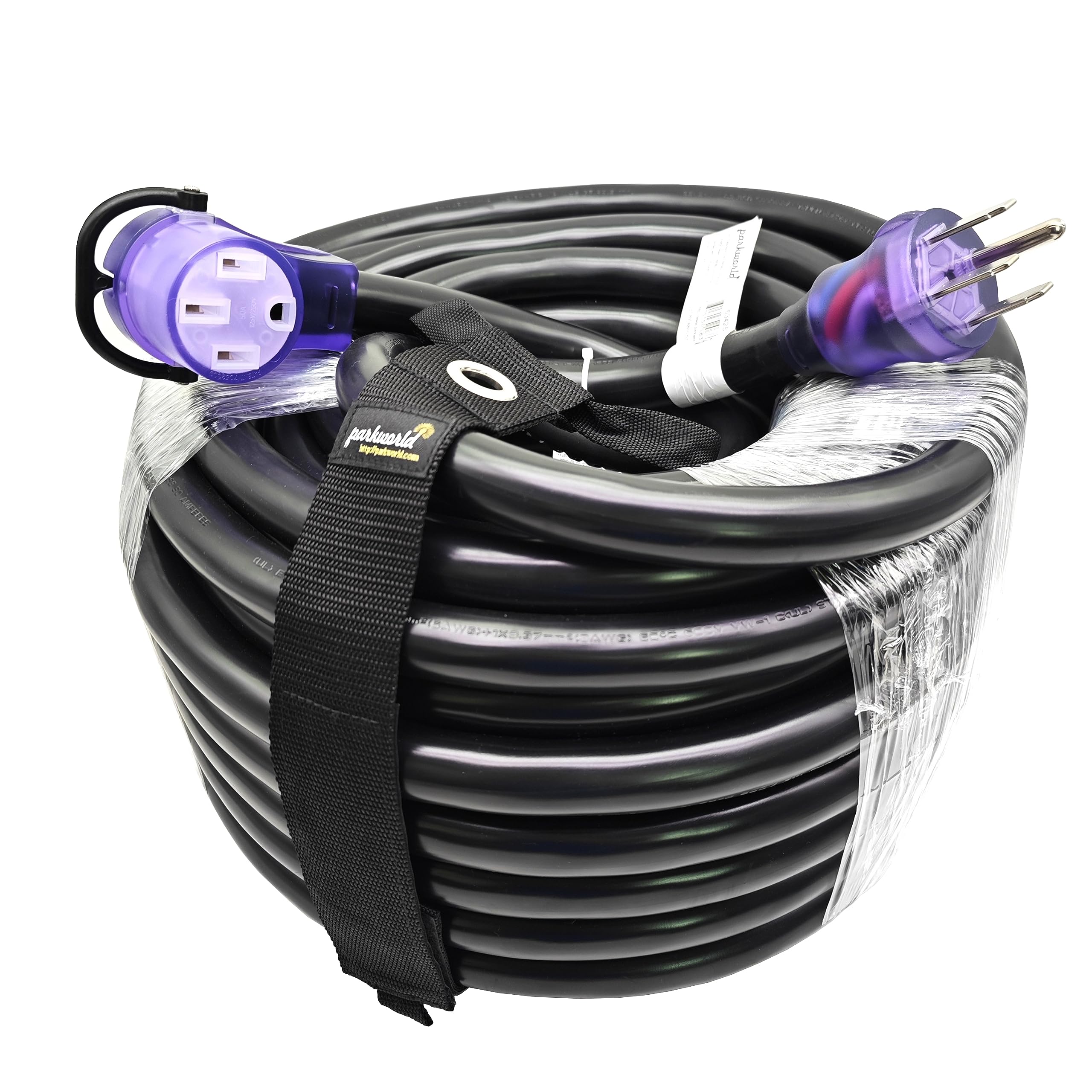 Parkworld RV/EV 50A Extension Cord, NEMA 14-50 Extension Cord, NEMA 14 ...
