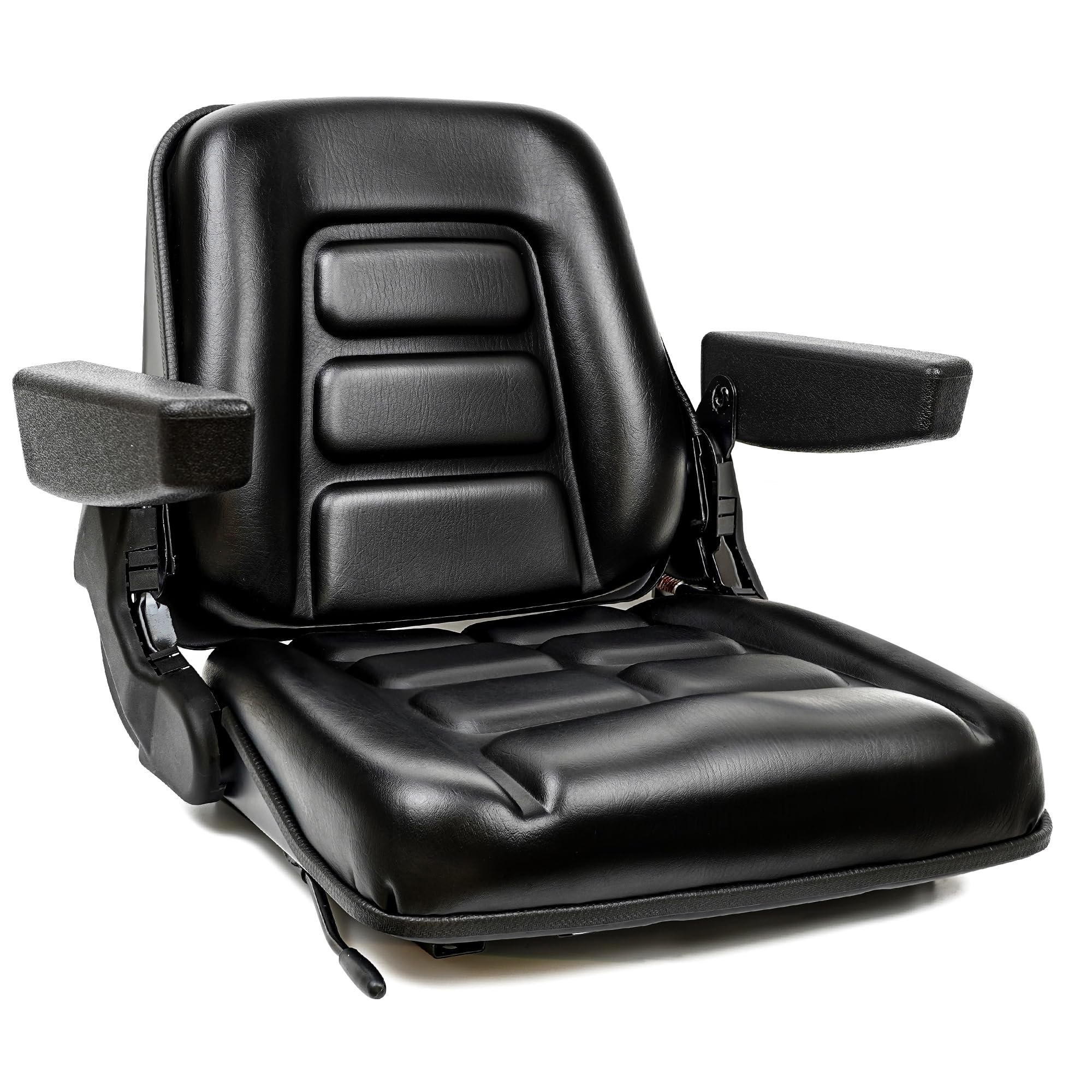 Universal Fold Down Forklift Seat with Adjustable Angle Back,Armrest ...