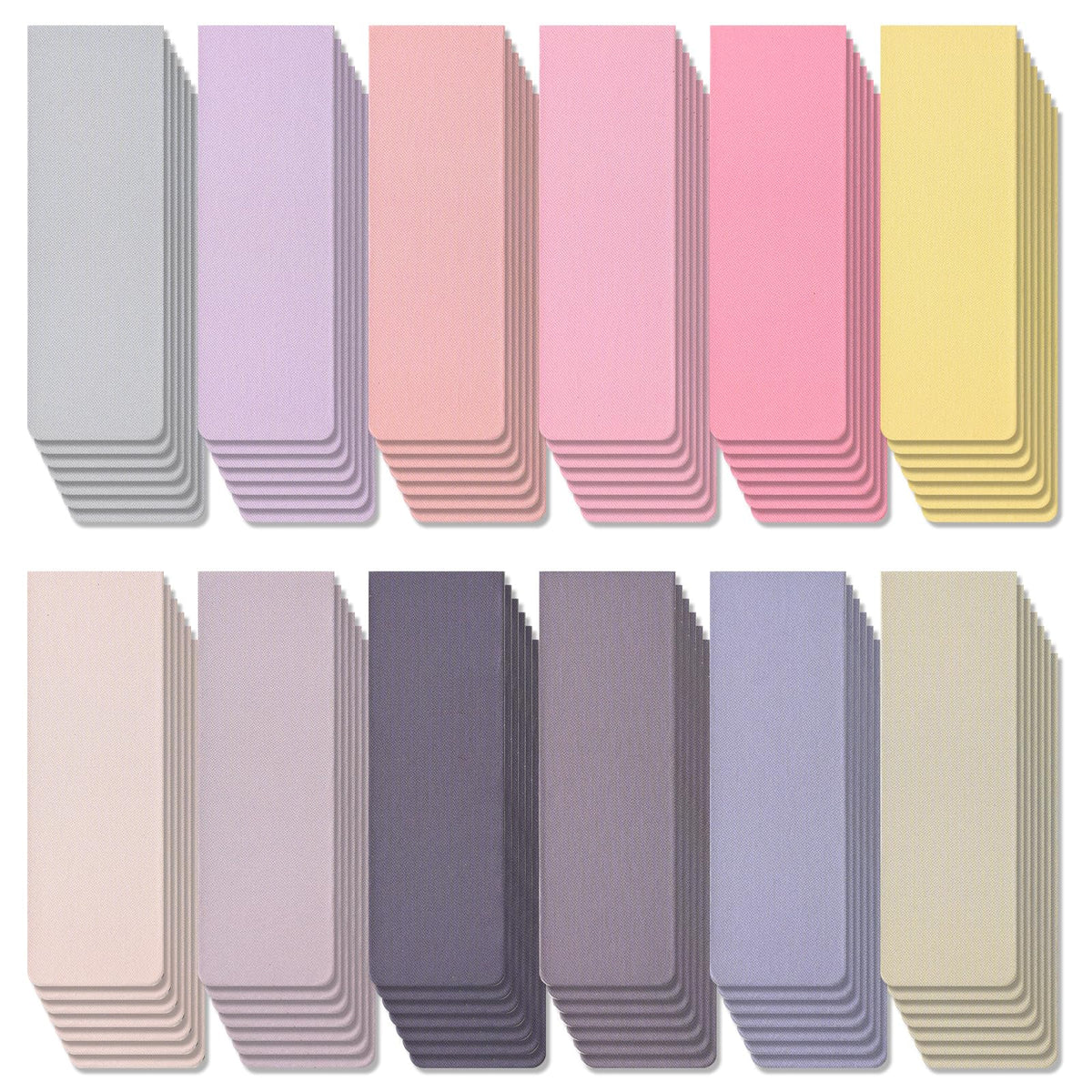UMETDO 84PCS Magnetic Bookmarks Book Mark, 12 Colors Magnet Bookmark C ...