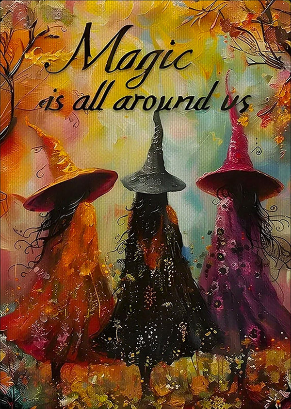 Scary Halloween Diamond Art Kits for Adults,5D Full Round Drill Magic ...