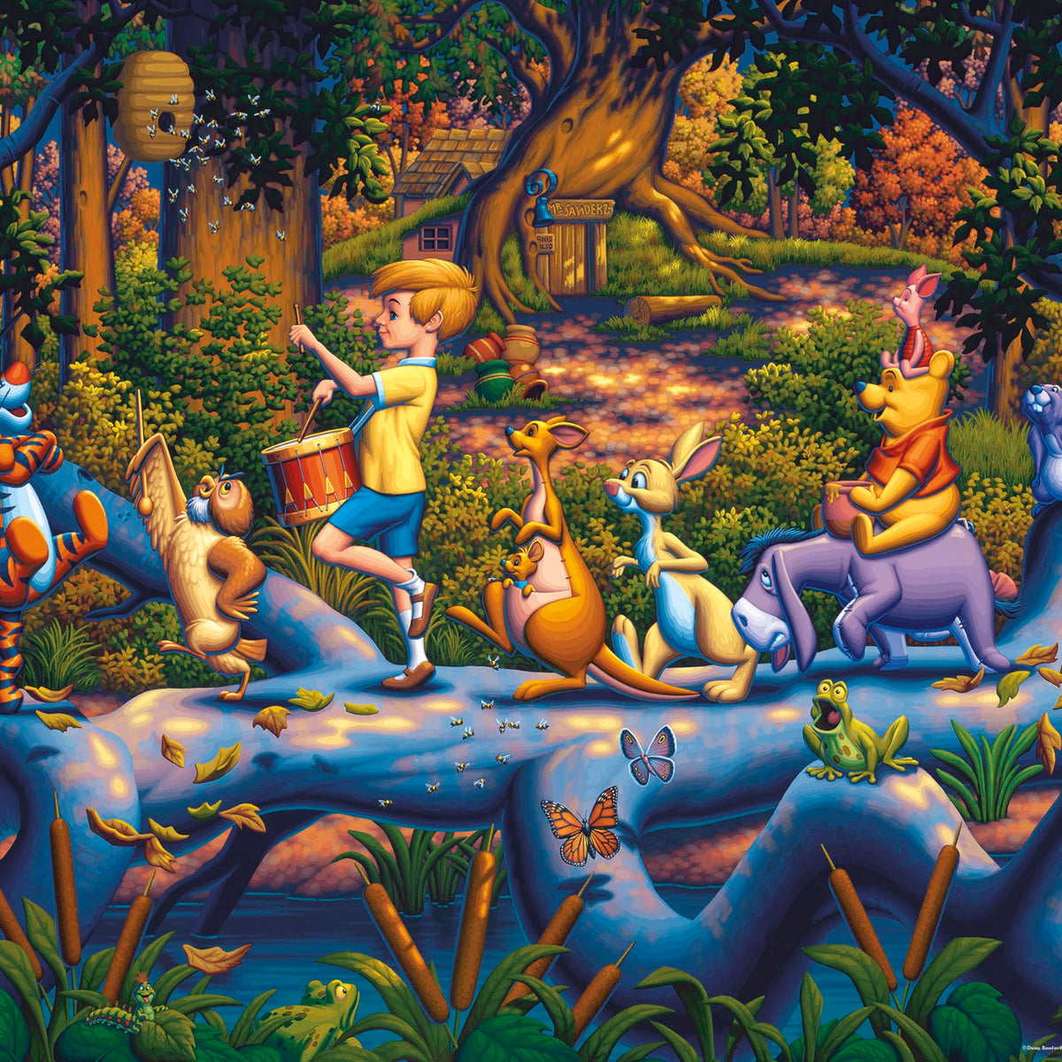 Ceaco - Disney - Dowdle - Winnie The Pooh - A Heroes Parade - 1500 Pie ...