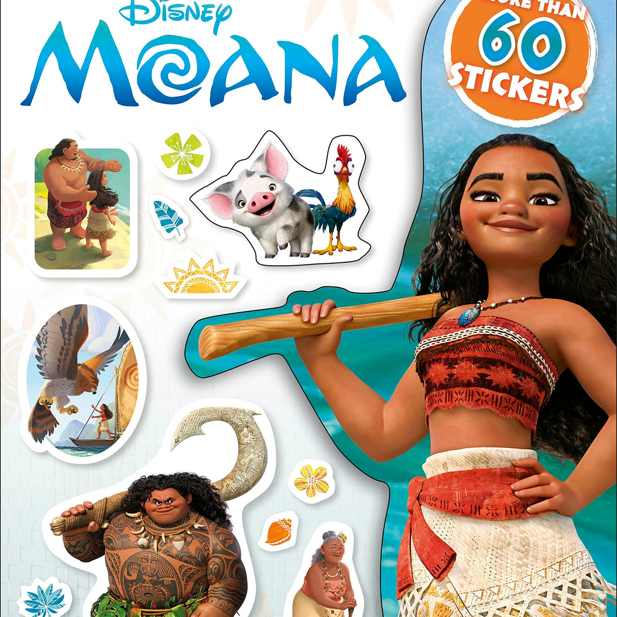 Ultimate Sticker Book: Disney Moana – WoodArtSupply