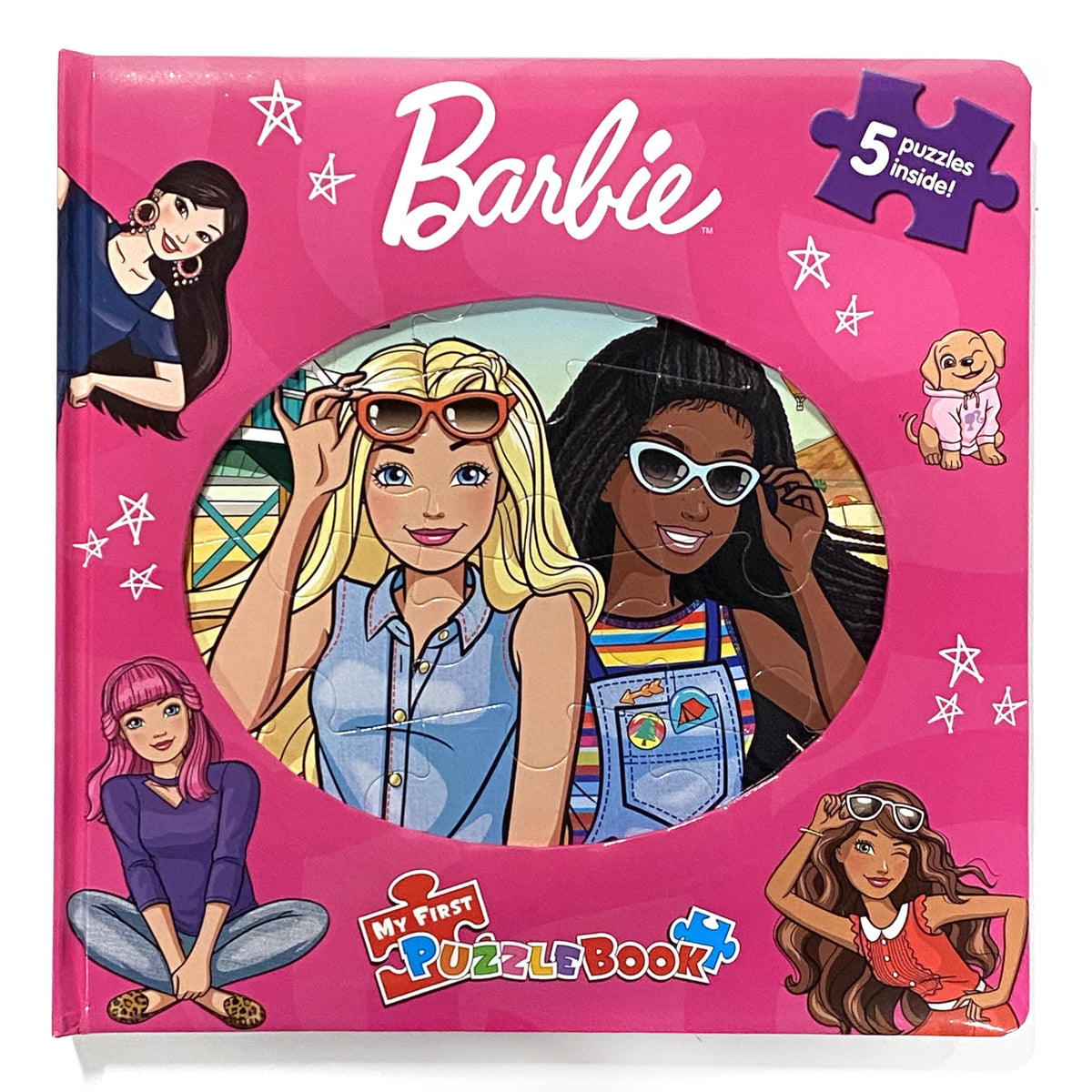 Barbie My First Puzzle Book - Jigsaw Puzzles for kids, 10-page board b ...