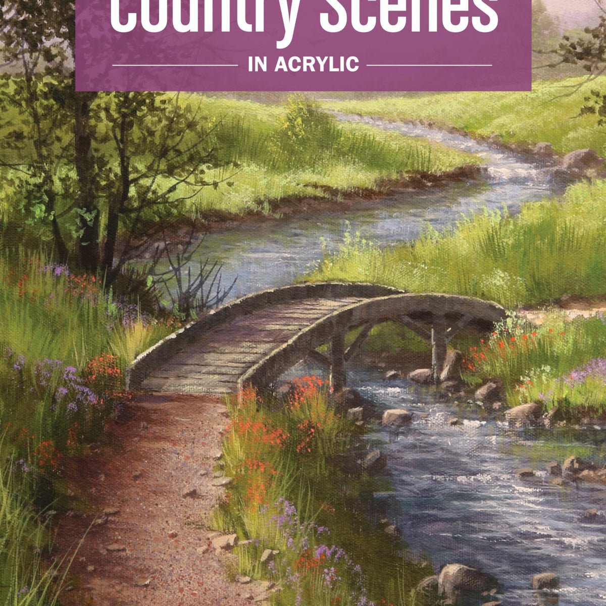 Country Scenes in Acrylic (Paint This with Jerry Yarnell) – WoodArtSupply