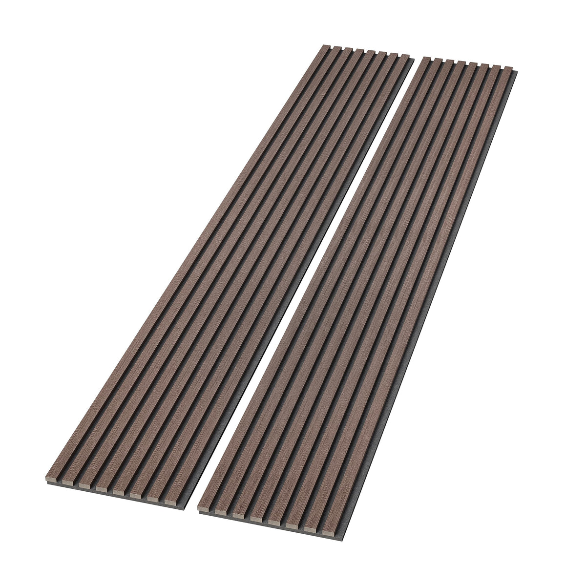 ROOMTEC Acoustic Wood Wall Panels, 2 Pack 94.49” x 12.6” Soundproof Wa ...