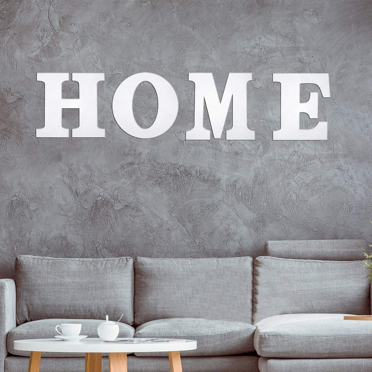 4 Pieces 12 Inch Home Sign Wooden Home Letters Wall Hanging Large Home ...