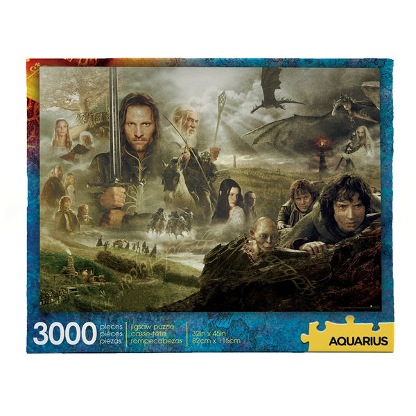 Aquarius Lord of The Rings (3000 Piece Jigsaw Puzzle) - Officially Lic ...