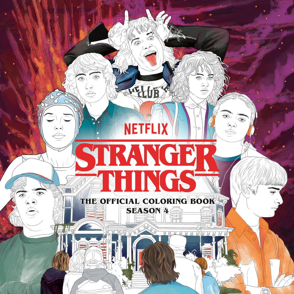 Stranger Things: The Official Coloring Book, Season 4 – WoodArtSupply