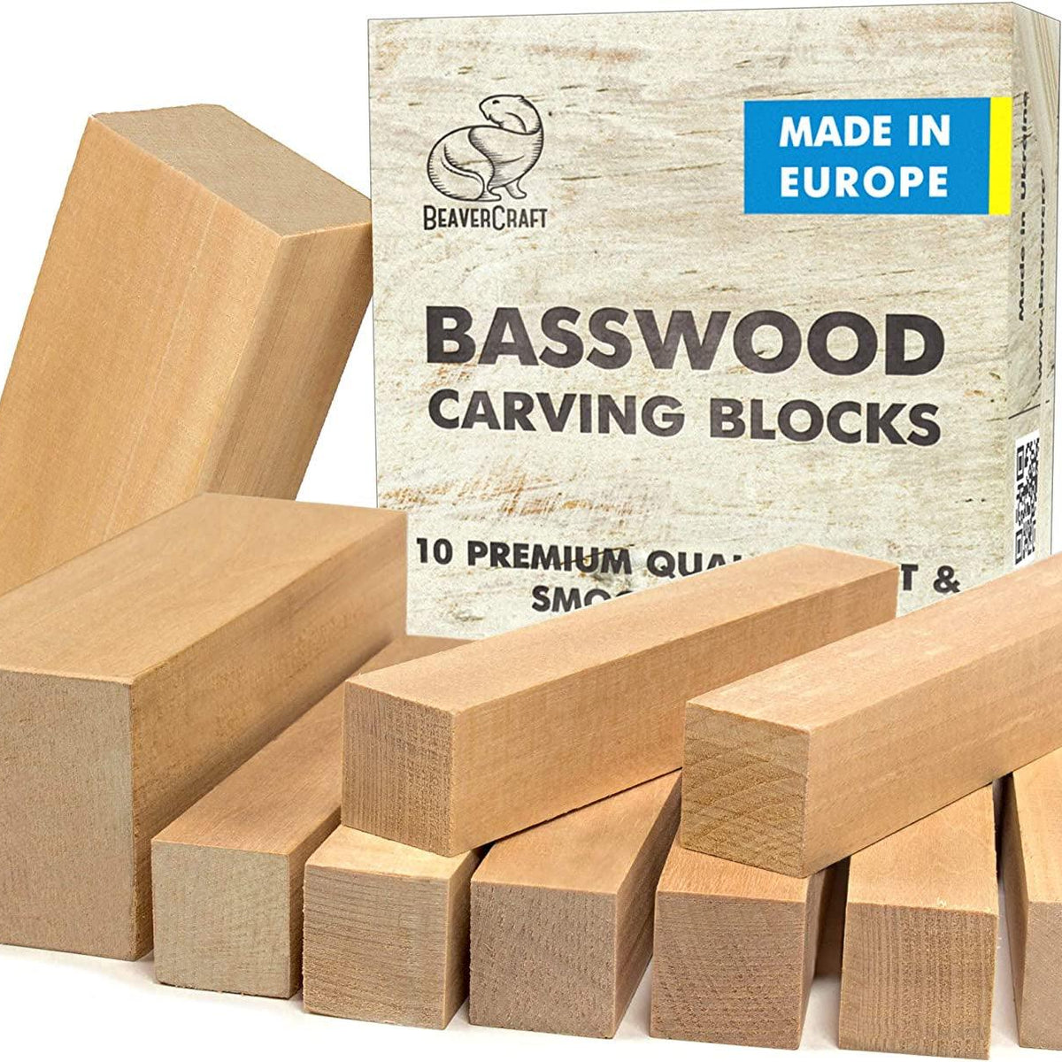 Basswood Carving Blocks Set for Wood Carving Blocks Whittling Wood Blo ...