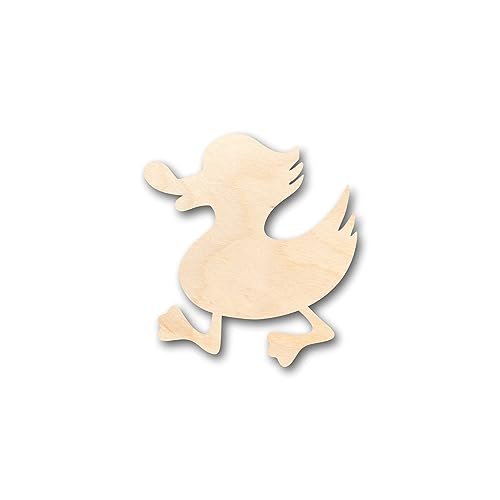 Unfinished Wood Walking Duck Shape - Craft - up to 36" DIY 10" / 3/4 ...