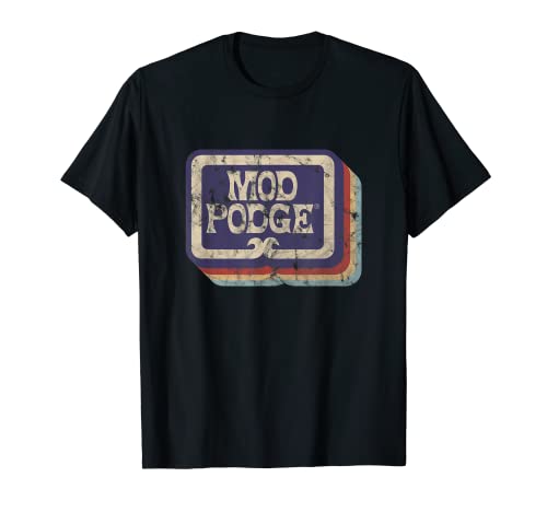 Mod Podge Retro Logo T-shirt – WoodArtSupply