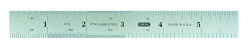 General Tools 678MED Precision 6-Inch Rigid Steel Rule – WoodArtSupply